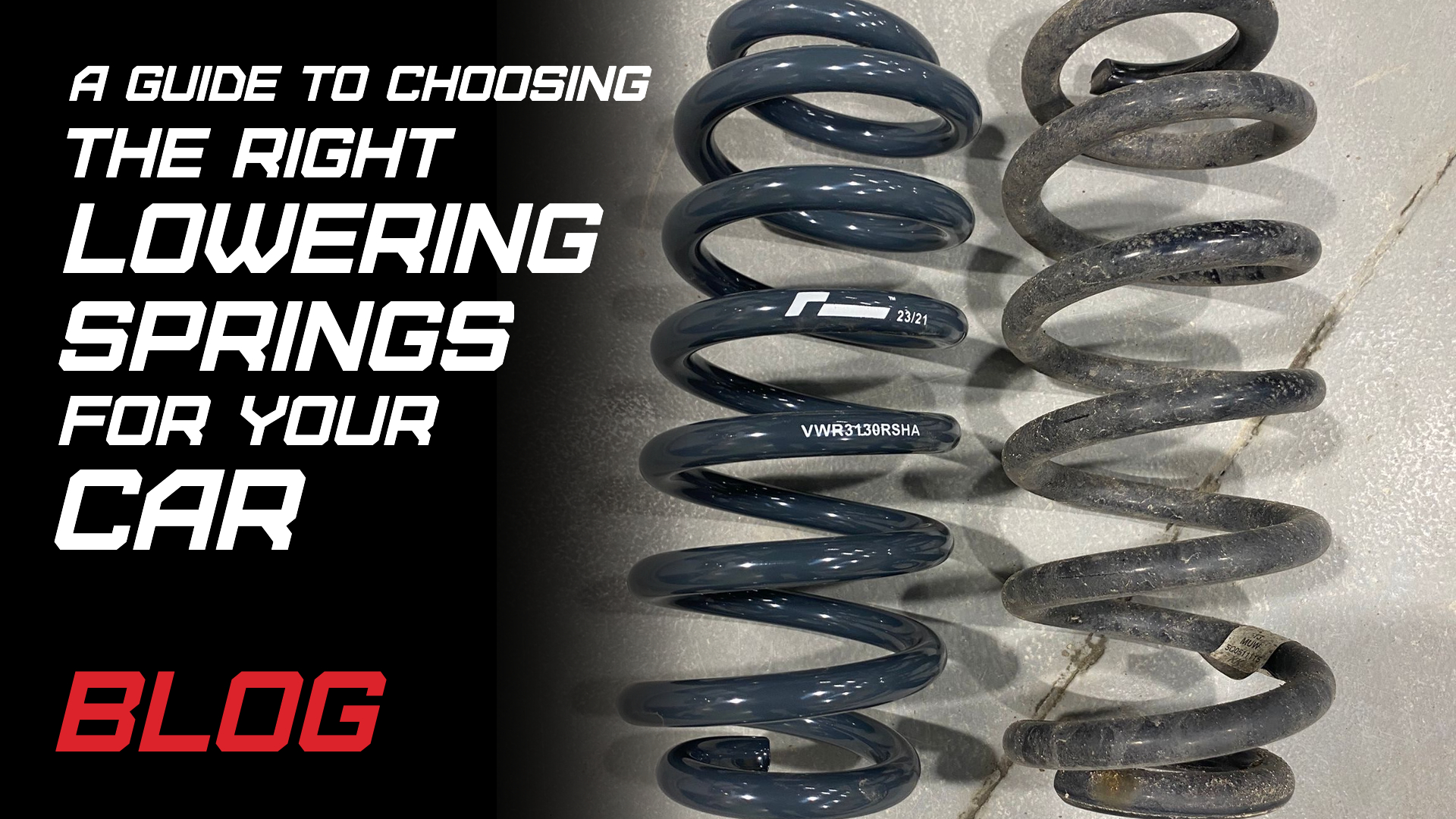Guide to Choosing the Right Lowering Springs for Your Car - QT Performance